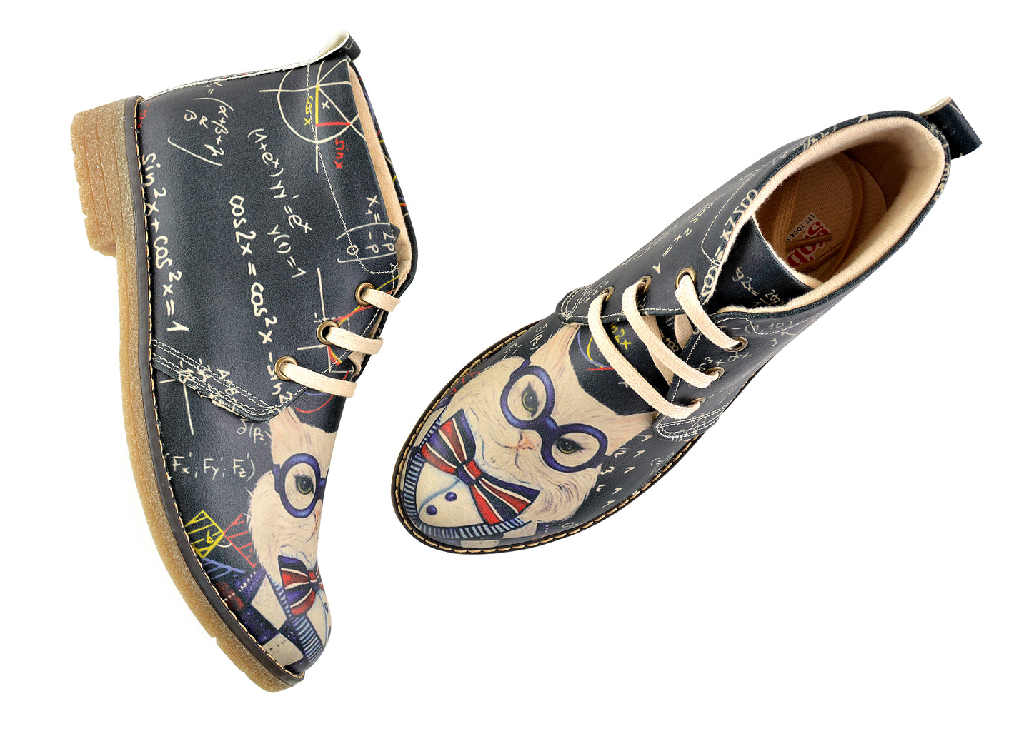 GOBY Womens Shoes " Fancy Cat Ankle Boots" PH222 – Goby Shoes Canada